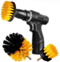 China 4 Pack Wheel Supplies Kit Fit Tire Detailing Drill Brush Set for sale