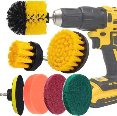 China 7pcs M14 Cordless Power Drill Brush Cleaning Attachment Interchangeable for sale
