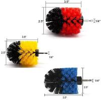 China M14 Shaft 31pcs Power Drill Scrub Brush Attachment Set Scrub Bathroom for sale