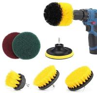 China 7pcs Drill Brush Scouring Pad Attachments for Bathroom Kitchen Cleaning for sale