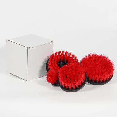 China 4 Piece Grouting Power Drill Brush Set 300g 0.32mm Filament Diameter for sale