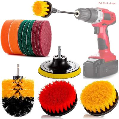 China 14pcs Power Drill Brush Attachment 3.5