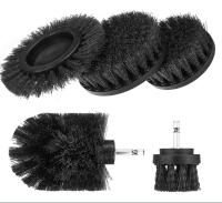China 5pcs Nylon Electric Black Power Drill Brush Grout Cleaning 5.5inch for sale