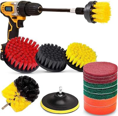China 15pcs Power Drill Brush With Polishing Attachment 820g Home Cleaning for sale