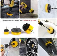 China Drill Brush Attachment  Cleaning Set All Purpose Medium Bristle Power Scrubber for sale