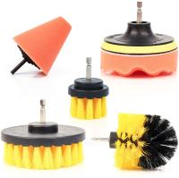 China 6pcs Drill Cleaning Brush Set Attachment 430g for sale