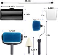 China 9Pcs Renovator Paint Runner Pro Roller Set DIY Home Wall Decorating for sale