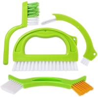 China 4 In 1 ABS Cleaning Grout Scrubber Brush Tile Joint 5.5in for sale