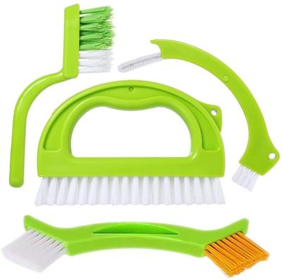 China 4 In 1 ABS Cleaning Grout Scrubber Brush Tile Joint 5.5in for sale