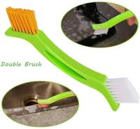 China 4 In 1 ABS Cleaning Grout Scrubber Brush Tile Joint 5.5in for sale