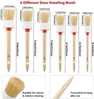 China 13pcs Car Detail Brush Set 0.32g Cleaning Towel SGS Regular Size for sale