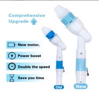 China DC 3.6V Cordless Power Electric Spin Scrubber Brush 360 44*6.5in for sale