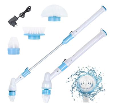 China DC 3.6V Cordless Power Electric Spin Scrubber Brush 360 44*6.5in for sale