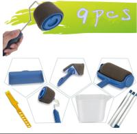 China 18cm Paint Runner Pro Roller Set 6pcs Wall Printing for sale