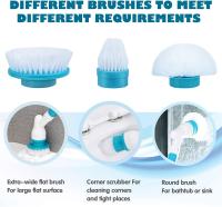 China 110V Electric Spin Scrubber Mop 360 Cordless Power Brush 60HZ for sale