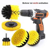 China Drill Brush Attachment Cleaning Brush Rim Brush Scrubber Cleaning Brush Kit for sale