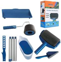 China Economical 19*6*20cm Pro Paint Roller Kit 9pcs Wall Printing Brush for sale