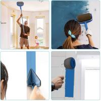 China Economical 19*6*20cm Pro Paint Roller Kit 9pcs Wall Printing Brush for sale