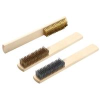 China 6x16 Copper Brass Wire Brush Set 12pcs For Polishing Grinding Cleaning for sale