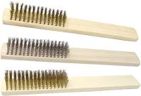 China 6x16 Copper Brass Wire Brush Set 12pcs For Polishing Grinding Cleaning for sale