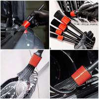 China Polypropylene Car Detailing Brush Set 5pcs For Interior And Exterior for sale