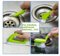 China Nylon Bristles 6pcs Tile Joint Brush Set Cleaning Scrubber for sale