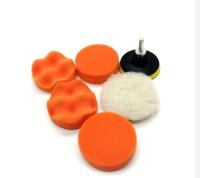 China 9pcs 4 Inch Polishing Pads Set 10cm With Buffing Wheel For Drill for sale