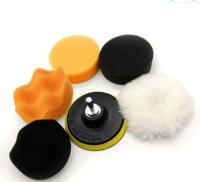 China 9pcs 4 Inch Polishing Pads Set 10cm With Buffing Wheel For Drill for sale