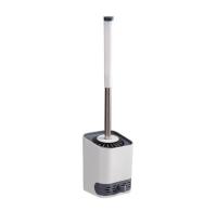 China 125*170 Bathroom Silicone Toilet Cleaning Brush Set Polypropylene 350g for sale