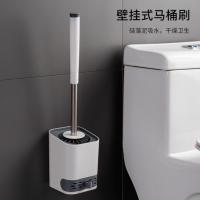 China 125*170 Bathroom Silicone Toilet Cleaning Brush Set Polypropylene 350g for sale