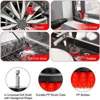 China Car Cleaning Brushes Set Includes 5 Soft Premium Detail Brush Auto Wheel Brush Kit for sale