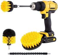 China All Purpose Drill Brush With Extend Long Attachment For Grout，Bathroom Surfaces Tub for sale