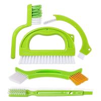 China 9.5*13.5cm Bathroom Tile Cleaning Grout Scrubber Brush OEM for sale