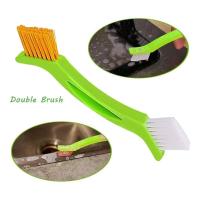 China 9.5*13.5cm Bathroom Tile Cleaning Grout Scrubber Brush OEM for sale