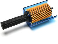 China ODM Ski Wax Brush 2500rpm Snowboard Roto Brush Ski Tunning 10mm Nylon Bristles for sale