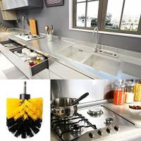 China 5Pcs Drill Cleaning Brush Attachment Polypropylene Power Scrubber Kit for sale