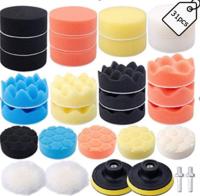 China 31Pcs 3 Inch Buffing Pads Set For Drill Adapter Car Auto Polisher for sale