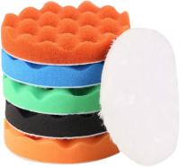 China Rosh 6 Inch Polishing 150mm Buffing Waffle Foam Pad Kit Reusable for sale