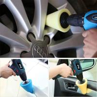 China 2.5cm Thick Drill Buffing Polishing Pads Wheel 14Pcs Car Buffer Kit for sale