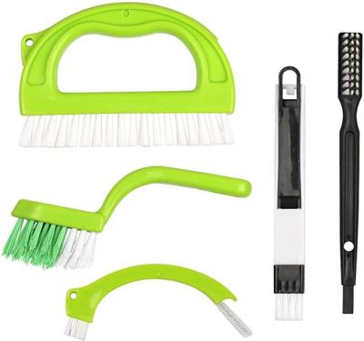 China 14*9cm Tile Grout Scrubber Brush Set 5pcs Joint Cleaner Mould Cleaning for sale