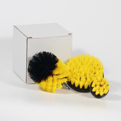 China 2IN 3.5IN 4IN Electric Drill Brush Kit Plastic Nylon For Cleaning for sale