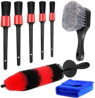 China PP Car Cleaning Brush Kit Include 5 Car Detailing Brushes for sale