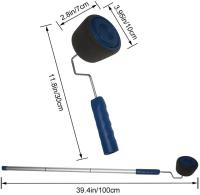 China Paint Roller Kit 8 Pcs Multifunctional For Paint Runner Blue for sale