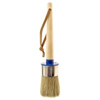 China Natural Bristles Cleaning Chalk Paint Brushes For Painting 45mm for sale