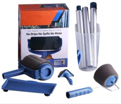China 9pcs Paint Roller Brush Kit Wall Painting With Paint Runner Brush for sale
