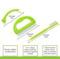 China PP Grout Cleaner Brush Tile Joint Cleaning With Nylon Bristles for sale
