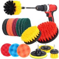 China PP Filament Electric Scrubbing Brush 24 Pieces Suitable For Tiles Floor Joint for sale