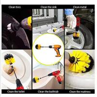 China 11 Pieces Drill Brush Attachment Set For Cleaning Sponge for sale