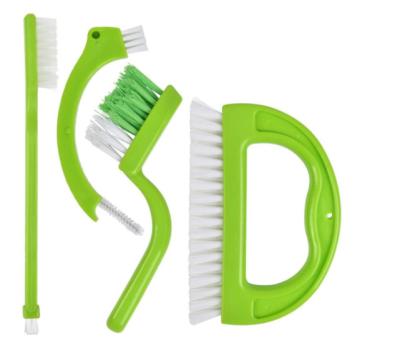China Grout Tile Brush Cleaner 4 In 1 Cleaning With Nylon Bristles for sale