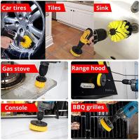 China PP Car Cleaning Brush Kit 14pcs For Detailing Washing for sale